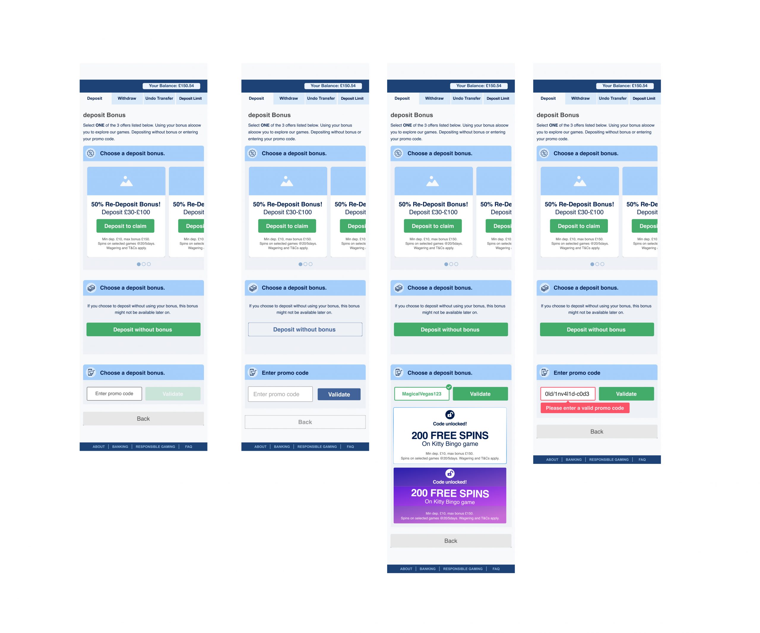 Cashier Deposit Revamp – João Silva Dias · UI/UX Designer